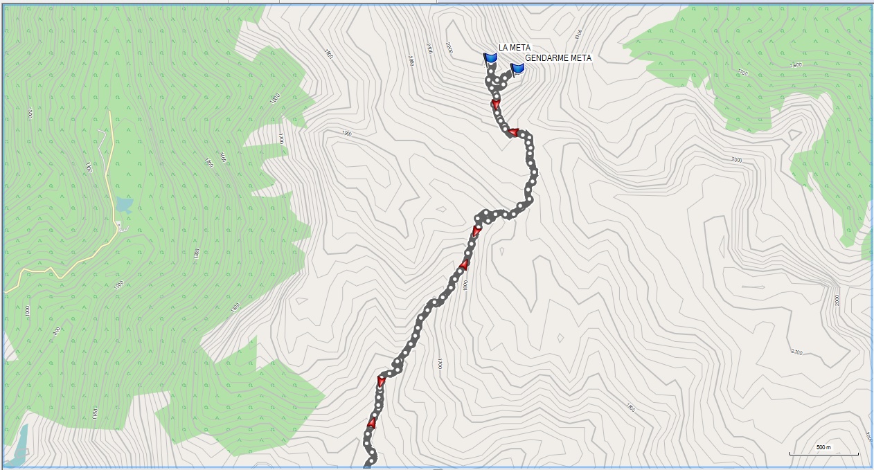 2016-12-02 Monte la Meta e Gendarme
