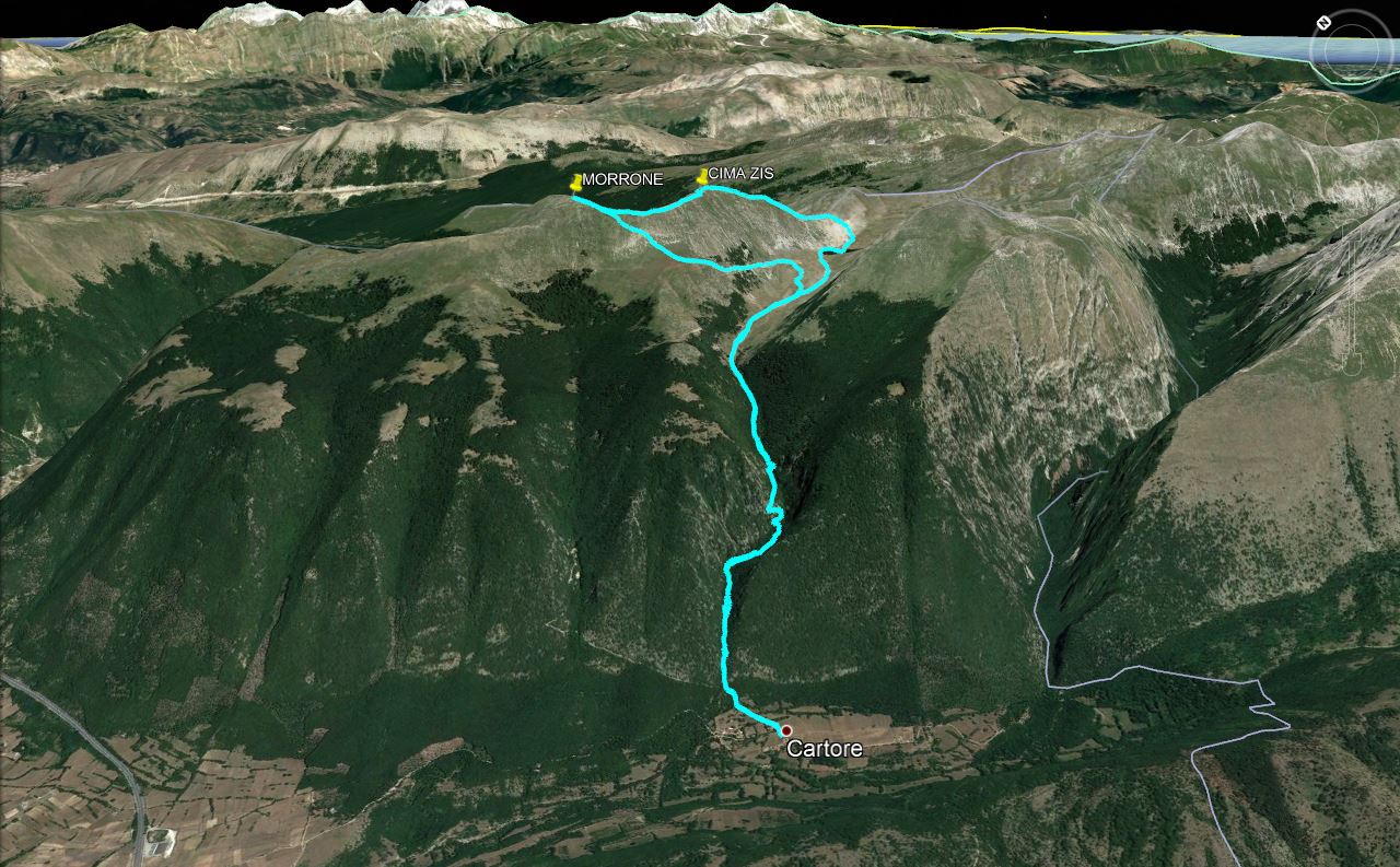 2020-12-20 Monte Morrone e Cima ZIS